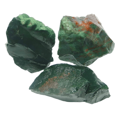 Blood Stone Raw - Crystals and Stones