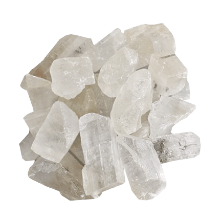 White Calcite Crystal Raw - Crystals and Stones