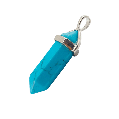 Turquoise Pendant Point - Crystals and Stones