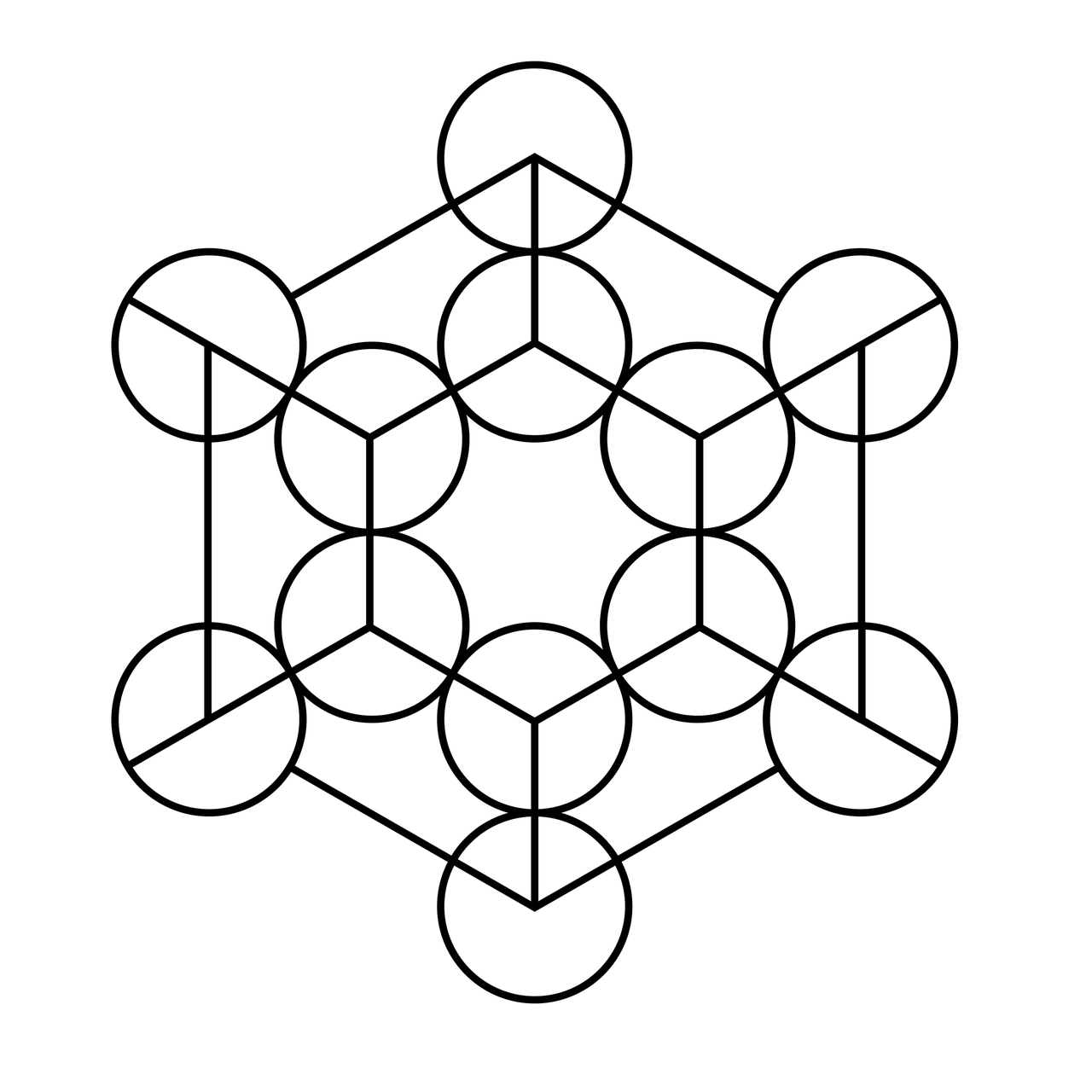 Crystal Grid Cloth Hexagon formation Sacred Geometry 100% Organic ...